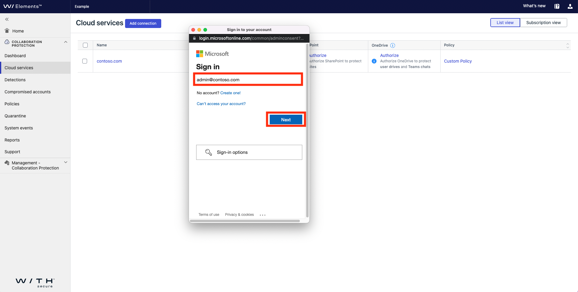 Authorizing and Connecting SharePoint Online – HENNGE One Help Center