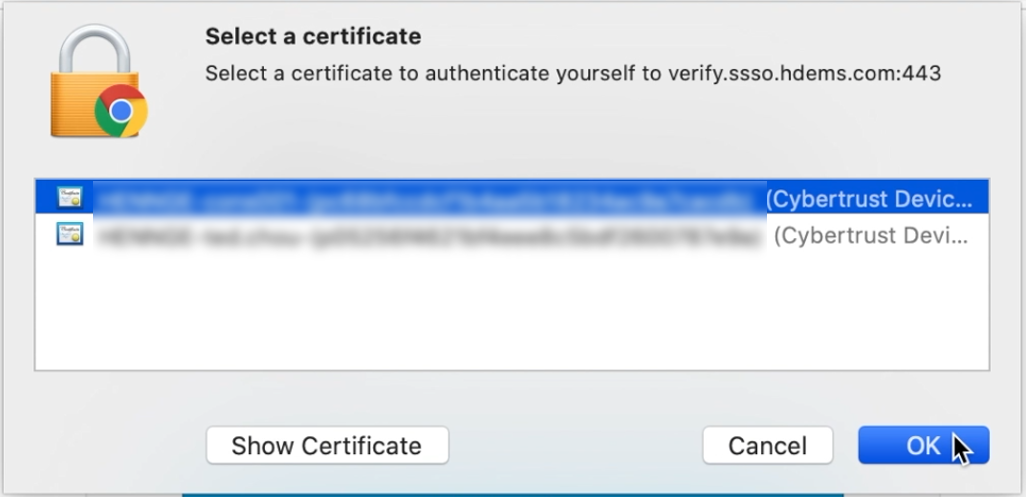Login image using one-time password for Access Control – HENNGE One ...